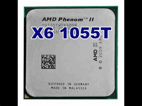 Припаял ножку на процессор.AMD Phenom II X6 1055Т - YouTube