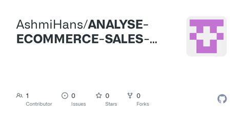 Github Ashmihans Analyse Ecommerce Sales Data
