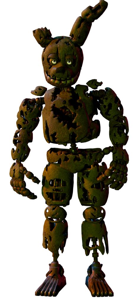 Springtrap Triple A Fazbear Wiki Fandom Freddy 2 Thank You For