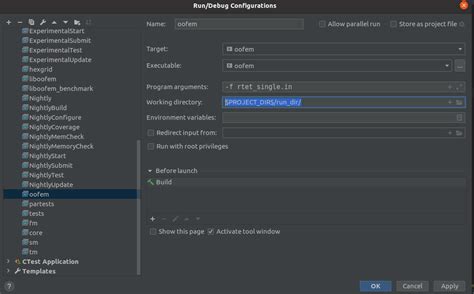 Running Oofem “ In” Files From Clion Oorbs Notes