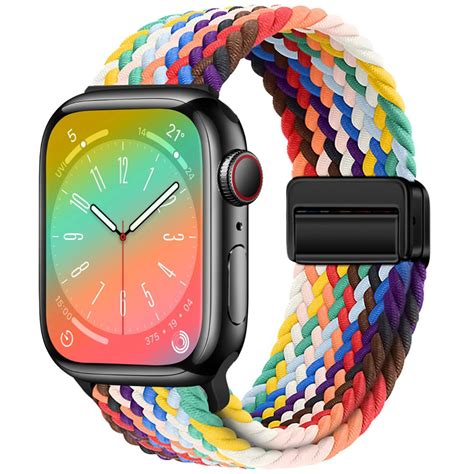 совместимый с ремешком Apple Watch для женщин и мужчин, регулируемый ...