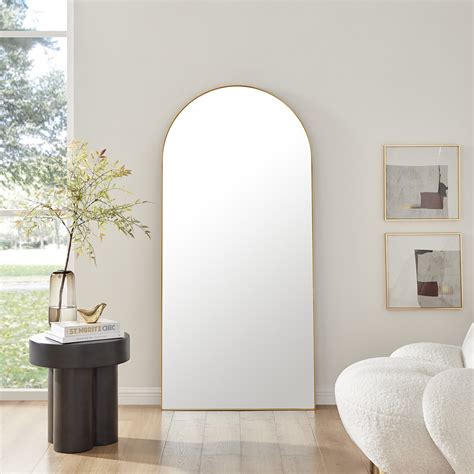 Ottilie Lean To Full Length Wall Mirror Large Arch