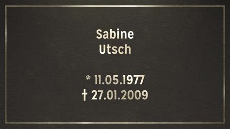 Videoanzeige Von Sabine Utsch Wirtrauern