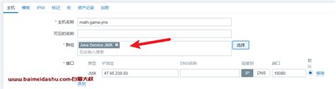 Zabbix 监控 Java 进程 （ Java Gateway） 白眉大叔