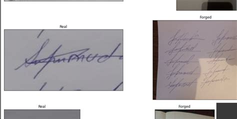 Handwritten Signature Verification Kaggle