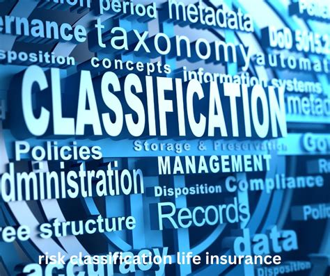 Risk Classification In Insurance