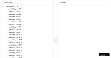 Antdtransfer Afterperf Codesandbox