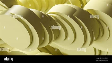 Close Up View Of Multiple Circular Objects Arranged Tightly Together 3d
