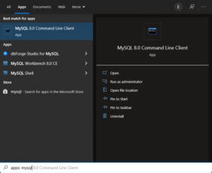 MySQL Command Line Client Getting Started Tutorial
