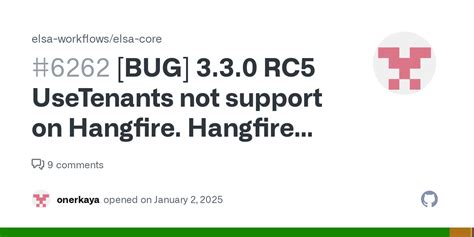 Bug 330 Rc5 Usetenants Not Support On Hangfire Hangfire Resume