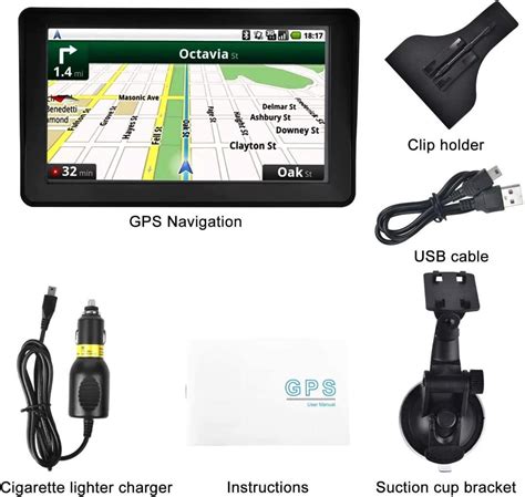 Banavy 7 Inch GPS Satellite Navigation System For Cars Trucks SG