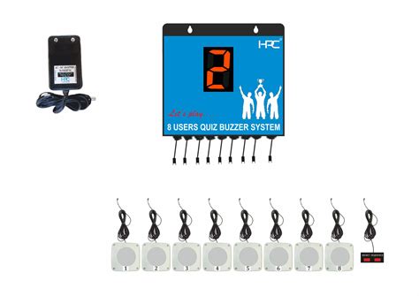 HPC Quiz Buzzer System With Foot Long Wires HPC Embedded Tech