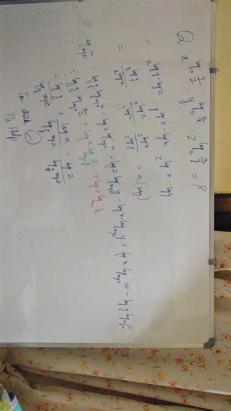 Stuck On A Logarithm Question What Can I Do Now R Askmath