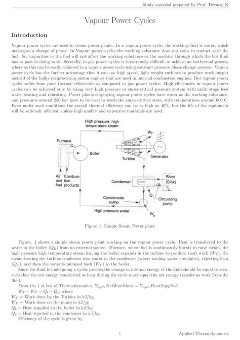 Pdf 3sm Vapour Power Cycles Dokumentips