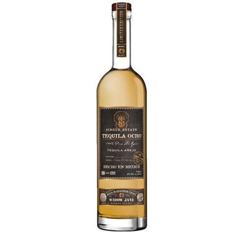 Tequila Ocho Widow Jane Barrel Select Tequila Anejo Grain And Vine