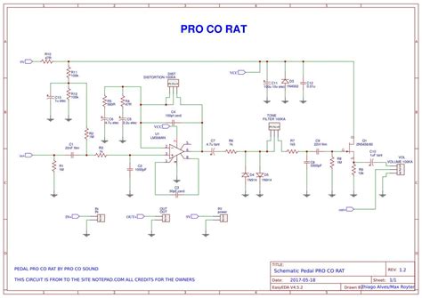 Rat Distortion Schematic Building Your Own Unique Guitar Tone