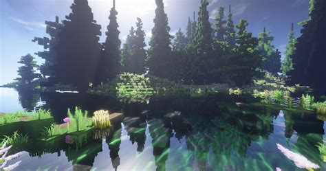 Minecraft Shaders Paisaje Sondres