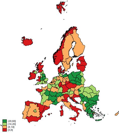 Drawing Maps With Stata For The Nuts Regions Econmacro
