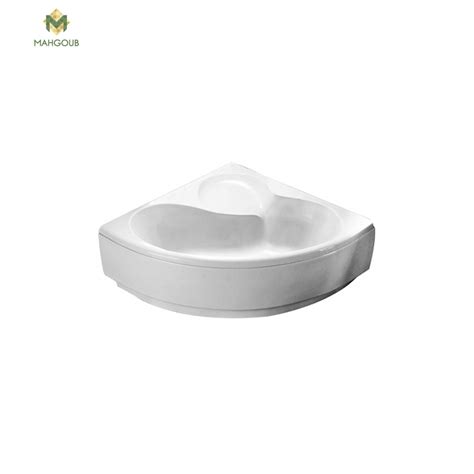 بانيو ايديال ستاندرد ستريم ١٣٥١٣٥ سم بجانب طولي أبيض محجوب للسيراميك