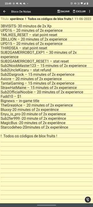 Todos Código De Blox Fruits Fruit Game Title Coding