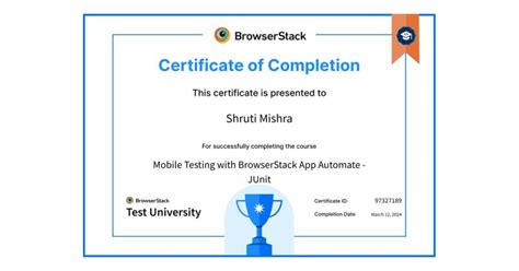 shruti mishra on linkedin mobile testing with browserstack app