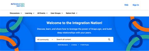 Welcome To Integration Nation SnapLogics Community Program