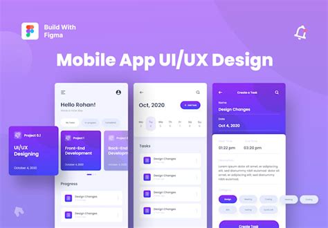 Create Mobile App Uiux Design With Mockups Using Figma By Karimuiux