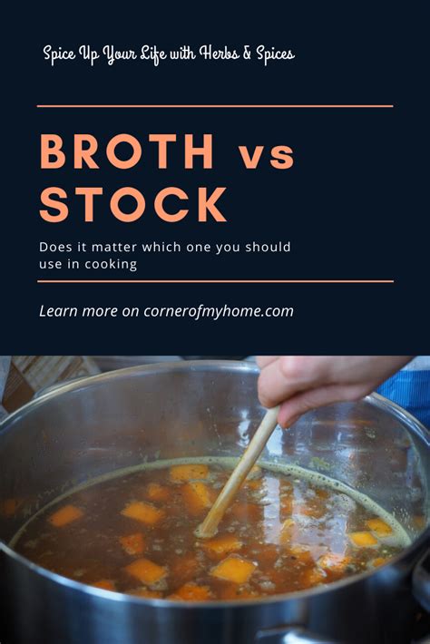 Broth Vs Stock Spiced Broth Broth Fresh Herbs