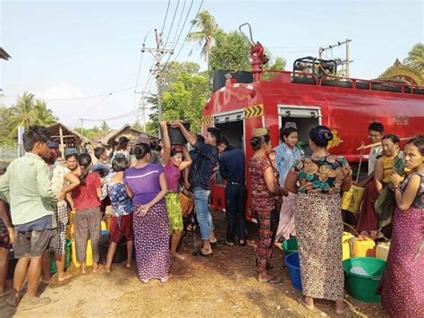 ချောင်းဆုံမြို့နယ် ပင်လယ်ကမ်းနားကျေးရွာများတွင် သောက်သုံးရေပြတ်လပ်မှု မရှိစေရေးအတွက် သောက
