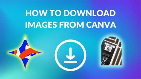 How To Download Images From Canva Template Fonts