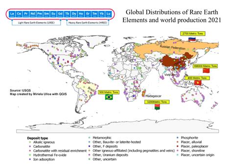 Rare Earth Elements And Technology Geology Science