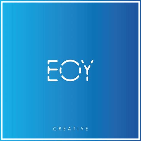 Premium Vector Eoy Premium Vector Latter Logo Design Creative Logo Vector Illustration Minimal