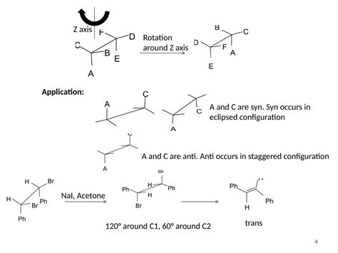 Chm Dsc 151 Unit 4 Stereochemistry And Conformation Analysis Pptx