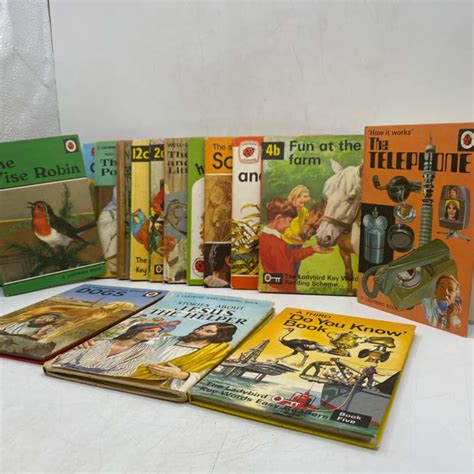 Vintage Ladybird Collection Of 15 Books Hb Printed In 50s 60s And