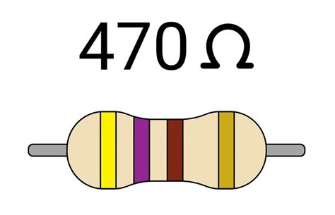Understanding The 470 Ohm Resistor Applications Color Code And More Anypcba