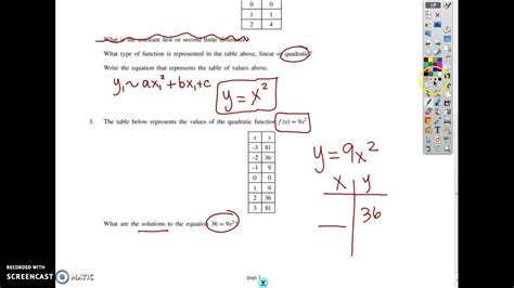 Alegbraic Reasoning Review 1 5 Youtube