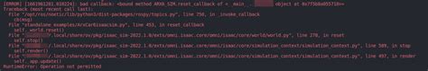 Runtimeerror Operation Not Permitted Isaac Sim Nvidia Developer Forums