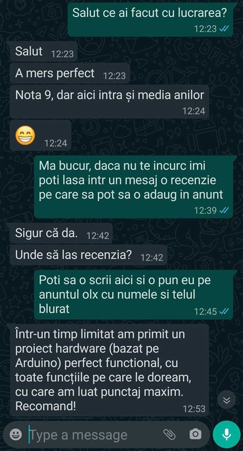 licenta arduino proiect lucrare facultate electronica mecatronica etti timisoara olx ro