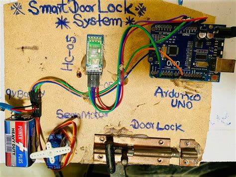 Shoaib Ali Dharejo On Linkedin Smart Door Lock System Control With Mobile