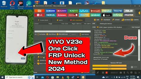 Vivo V23e 5g Frp Bypass With Unlock Tool Vivo V23e Frp Unlock Tool