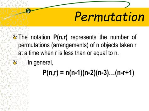 Permutation Ppt Programming Languages Computing