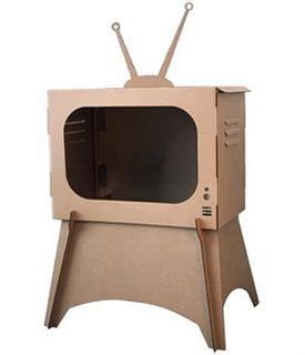 Here In The Waiting Place Cardboard Tv Box Craft Ideas Cardboard