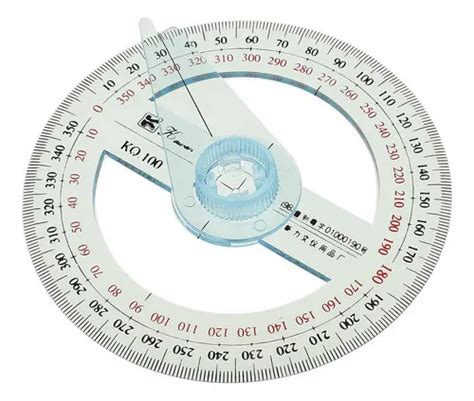Angle Diameter Oscillating Protractor Office 100mm Mercadolibre