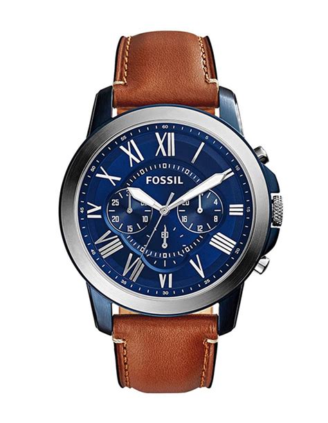 Reloj Para Hombre Fossil Grant Fs Ie Original De Acero