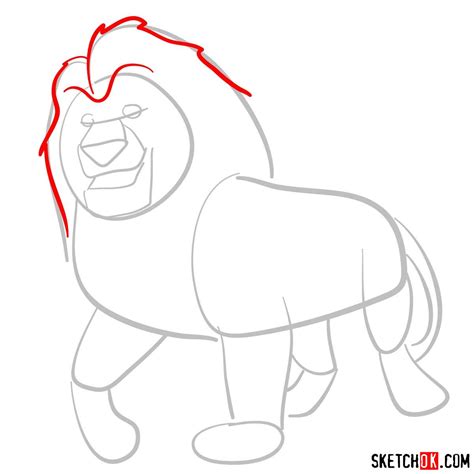 How To Draw The Lion King Mufasa