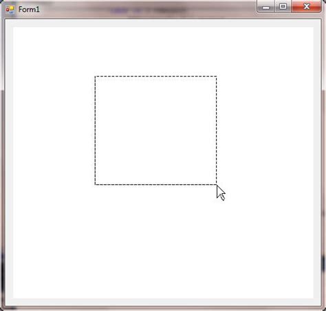 How To Draw Rectangle In Picturebox In C