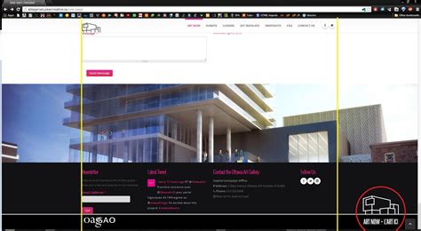 Html Footer Logos Arent Aligning Correctly And Overlap With Footer