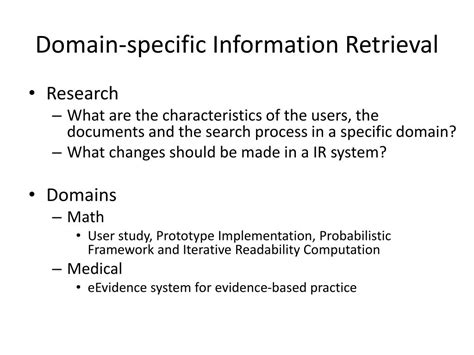 Ppt Medical Information Retrieval Eevidence System Powerpoint