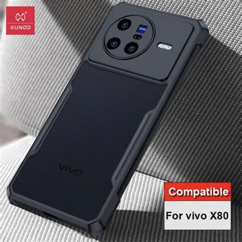 For Vivo X80 Pro Back Cover Armor Stock Prof Case Armor Shockproof Case