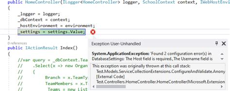 C How To Validate Config Values From Appsettingsjson File